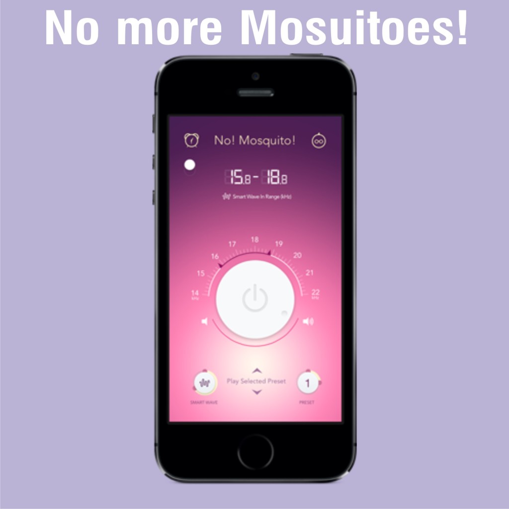 No! Mosquito! – An App That Drives Mosquitoes Away - Mobilitaria